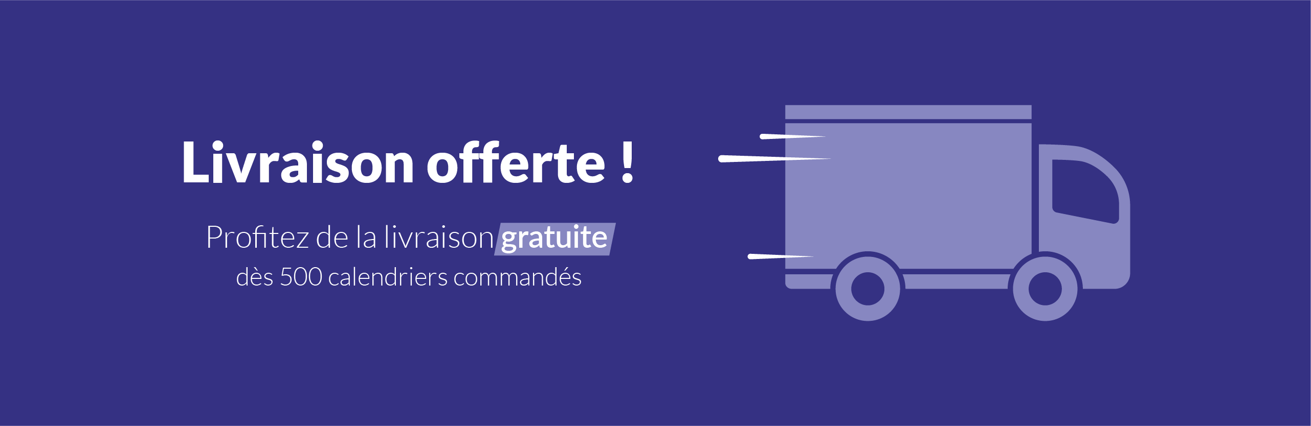 Calendrier pour association PAS CHER & 100 % personnalisé